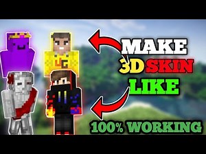 🔥 "How To Make 3D Minecraft Skin 🎮 | 100% Working ✅ | Minecraft Skin Maker Tutorial 2025"