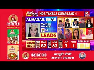 Bihar Election Results 2025: Arnab's Analysis On National Democratic Alliance To Cross 140-150 Votes