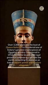 34K views · 830 reactions | The 3,300-year-old bust of Nefertiti remains a beautiful and controversial masterpiece. | Ancient Civilizations and Archaeology | Facebook