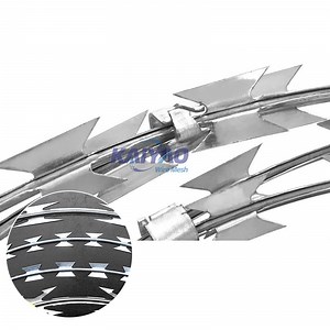 [Hot Item] Heavy-Duty Blade Razor Barbed Wire for Secure Facility Perimeters