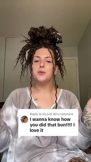 Easy Messy Bun Tutorial for Dreadlocks