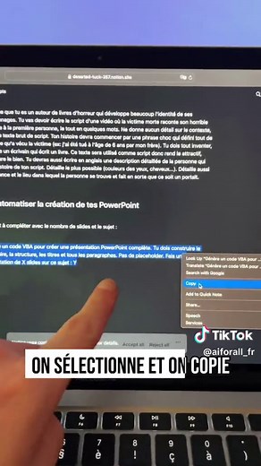 Générer des présentations PowerPoint avec Chat GPT