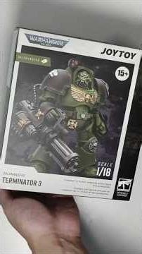 Joytoy Salamanders Terminator 3 with Power Fist and Assault Cannon unboxing