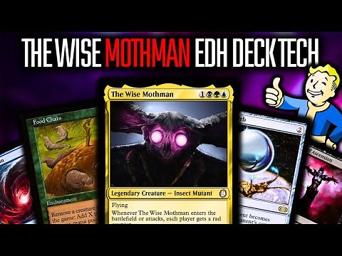 The *BEST* Mill Commander 🦋 | EDH Deck Tech | The Wise Mothman | Food Chain Combo | MTG Commander