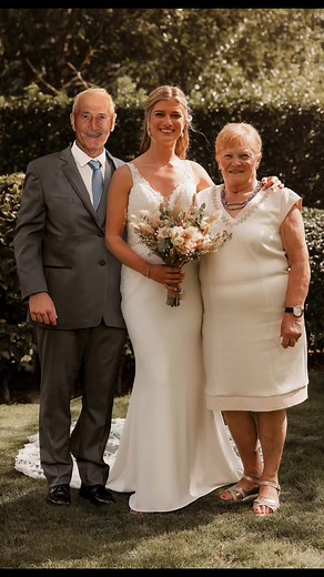 A wedding portrait with a difference.. ✨ #weddingday #emotionalmoments #memoriesnevermade