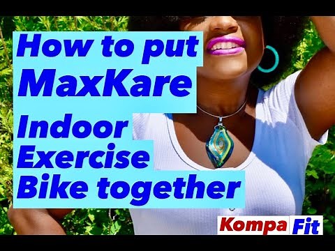MaxKare unboxing | how to put together the indoor exercise bike MaxKare | Easy install MaxKare bike