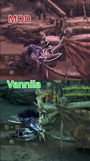 5x Hit Dual Blades!? Multi-Hit MOD is INSANE 🔥 | Monster Hunter Wilds #shorts