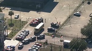 HPD investigating after security guard killed by school bus backing up outside Istanbul Event Center