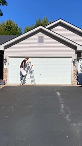 "Halloween Garage Door Transformation 🎃 This dad decorates his home, specifically his garage door, with a spooky and festive halloween garage door makeover. Perfect way to turn your house and yard into a scary haunted house for october. #fblifestyle" 🎬 This video was produced by Network Media and Benson Bros | Play Together Stay Together