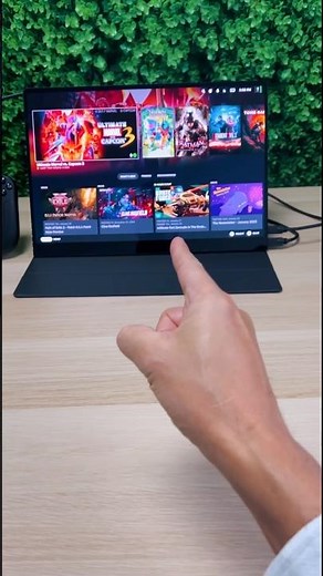 This OLED monitor is perfect for gamers!