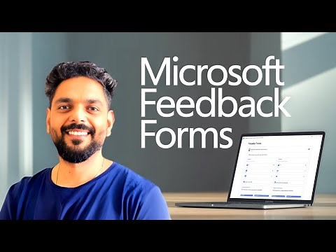 Create Effective FEEDBACK Forms in Minutes with Microsoft Forms