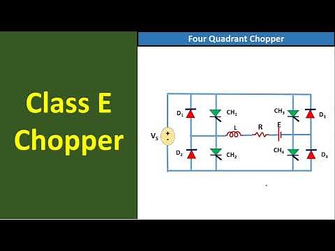 Class E Chopper : Detailed Working with Four Quadrants of Operation