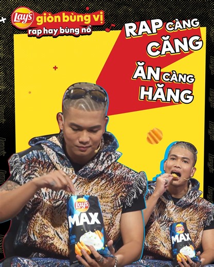 2.2K views · 245 reactions | RAP CÀNG "CĂNG" - ĂN LAY'S CÀNG HĂNG ...