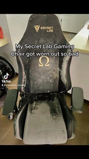Replacing the seat base and back rest of my worn out Secret Lab Gaming Chair