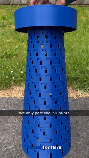 3D Printing ╏ Useful ╏ Gadget | Print or Pass? ⬇️ . This 3D printed portable stool is way cooler than it sounds and honestly the functionality combined with how compact it... | Instagram
