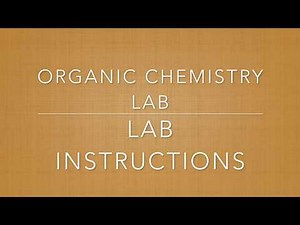 Column Chromatography Lab Video