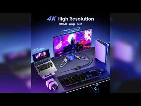 Review: HDMI Capture Card, 1080P 60FPS USB 3.0 Video Capture Device for Streaming, Compatible ...