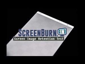 Screen Image Retention Test