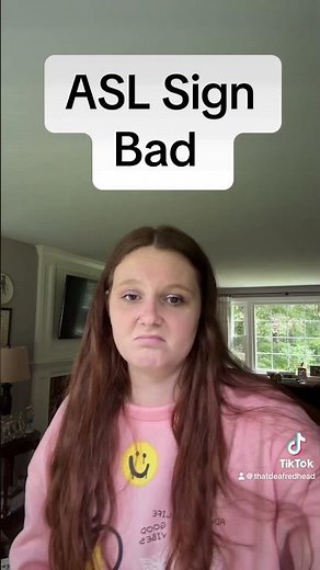 Learn How To Sign "Bad" in ASL for Beginners | American Sign Language #shorts