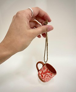 Mini Mug Ornaments - Etsy
