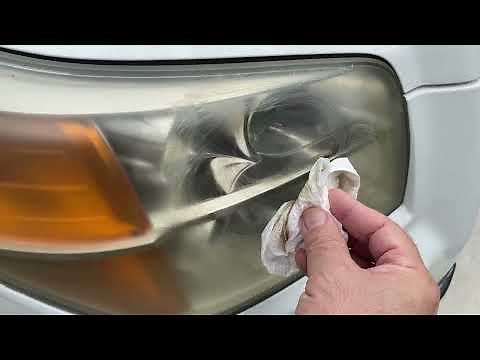 How to Clean Cloudy Car Headlights in 5 Minutes – Easy & Affordable Method for Crystal Clear Lenses