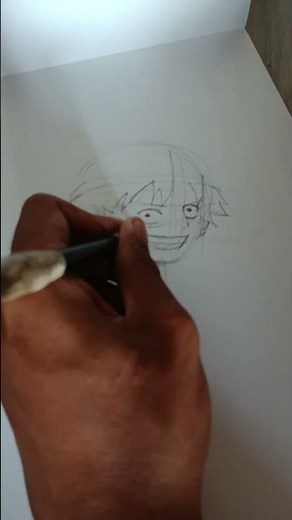 tutorial de como desenhar o luffy tutorial completo na live