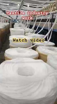 Unbelievable Textile Industry Working Process 🏭