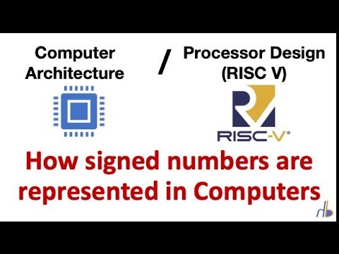 15. How signed numbers are represented in computer.