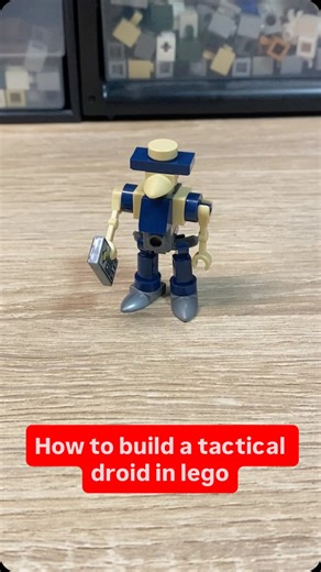 @brickbaraka on Instagram: "How to build a tactical droid in lego #legomoc #fyp #minimoc #legostarwars #afol"