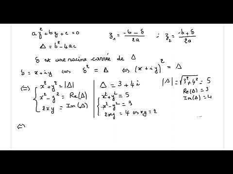 Les racines carrées des nombres complexes : méthode et astuces
