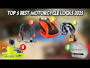 Top 5 Best Motorcycle Locks of 2025 WITH PRICE 🏆 Ultimate Security for Your Ride