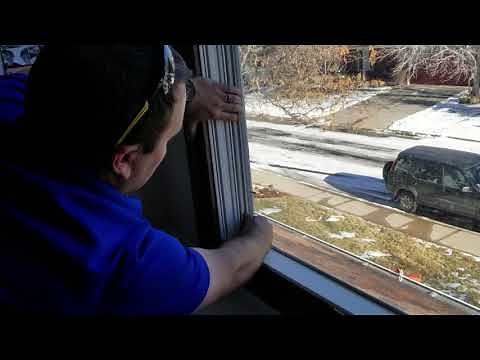 Remove and Replace Hurd Compression Tilt Double Hung Window Sashes And Vinyl Jamb Liner