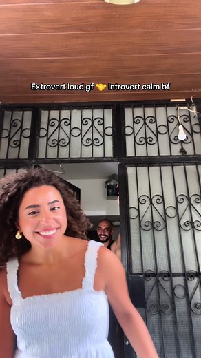 I took the video randomly without any music 😅💃🤪 Im telling you Opposites attract. #boyfriend #couples #fypシ゚viral #fyp #foryou