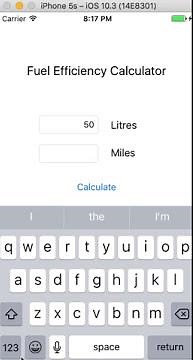 Fuel Efficiency Calculator