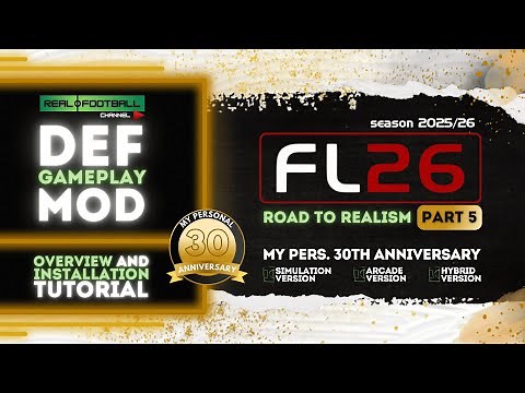 Football Life 2026 | FL26 | The DEFINITIVE GAMEPLAY MOD | Overview and Installation Tutorial