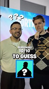 GUESS THE FORTNITE SKIN ft. CourageJD