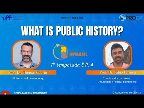 What is Public History? An interview with Thomas Cauvin (University of Luxembourg)