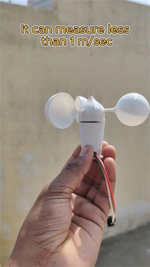 I Built My Own Anemometer 🌬️ | Measure Wind Speed Like a Pro #shorts #ytshorts #trendingindia #viral