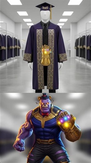 What If Superheroes Graduated? 🎓🔥 Thanos, Iron Man, Superman, Batman in Epic Outfit Styles!#outfit