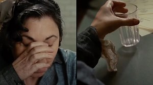 Glass scene from Shutter Island gives away plot twist of the whole movie if you notice