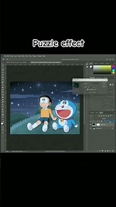 How to Create a Puzzle Effect in Photoshop | Step-by-Step Tutorial #speed #art #photoshop