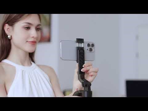 AS-C12 AI Extendable Auto Face Tracking Selfie Stick Tripod, No App