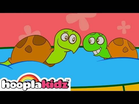 I Had Two Little Turtles - Animals Song for Kids by HooplaKidz