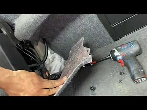 Volkswagen VW Eos (1F) Rear Drain Line Flushing / Blockage Clearing - Method 1