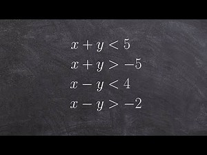 Graph the system of four linear inequalities in two different ways and shade