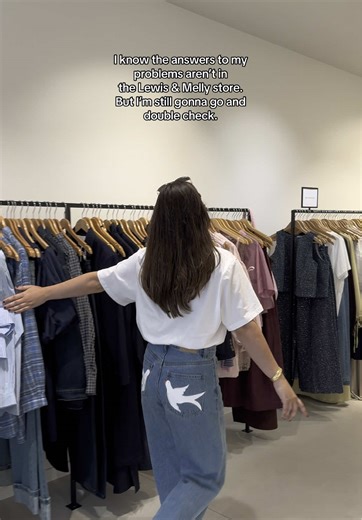 Double Checking While Shopping: A Relatable Dilemma