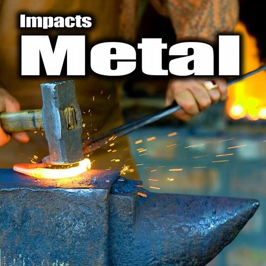 Bullet Impact on Heavy Metal Surface 1