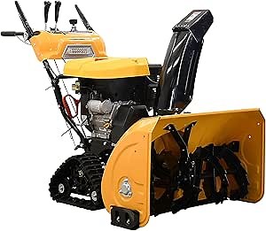 M MASSIMO MOTOR 34 inch Gas Snow Blower Thrower 2 Stage Shovel Walk Behind Heavy Duty