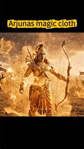 Arjunas magic cloth.mythology facts in telugu.