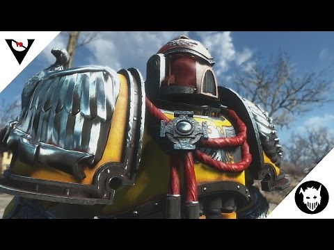 "THE GREATEST MOD EVER?!" *Relic Space Marine Mod Showcase* [Fallout 4 mods]